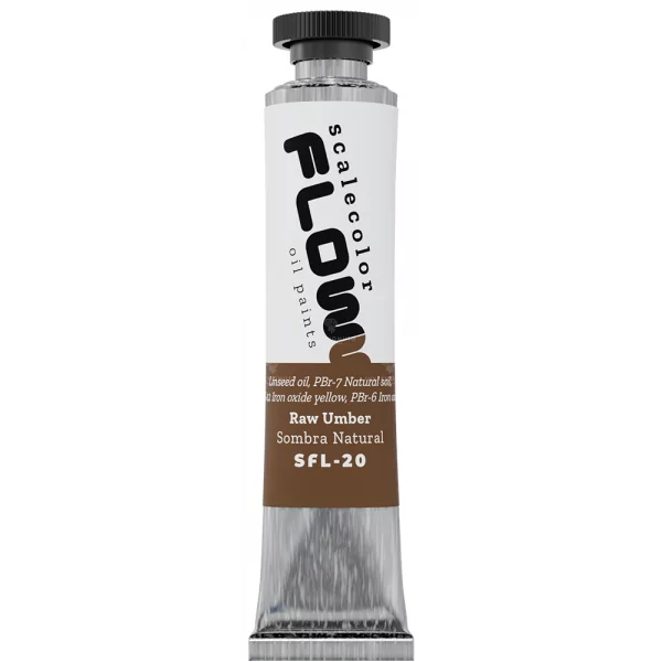 Scale75 Flow Oil Paints: SFL-20 Raw Umber | 20ml | Scale75 | Flow Oil Paints | 8435635305008