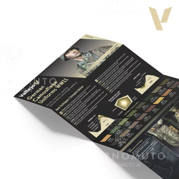 Model Color Set: German Camouflage Uniforms WWII | 16x18ml