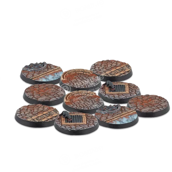 Warcrow: 30mm Feudom Scenery Bases, Alpha Series [10] *DAY ONE: 26/09/2025