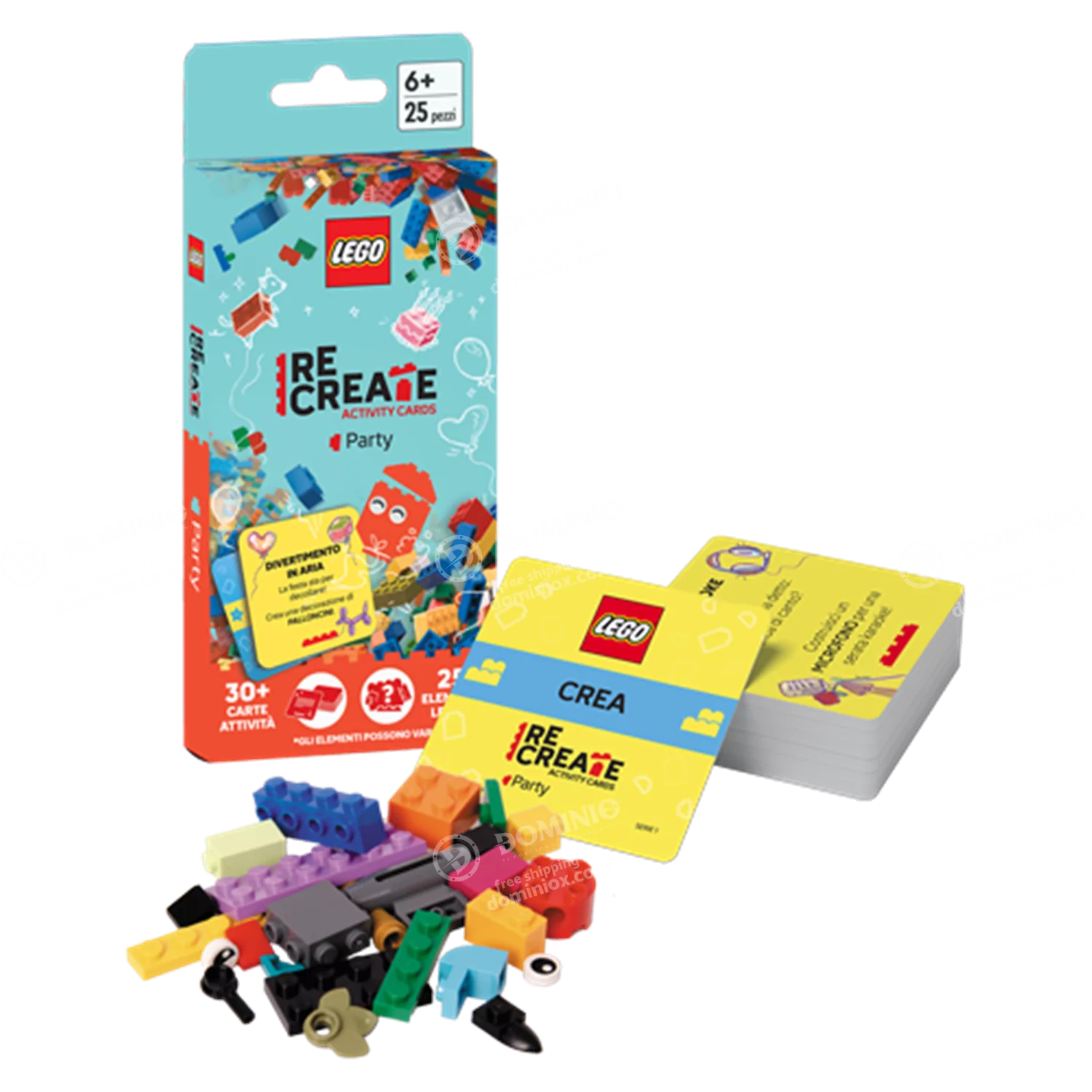 Lego Recreate Activity Cards: Party