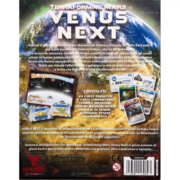Terraforming Mars: Venus Next (Italiano) | Ghenos Games | Giochi da ...