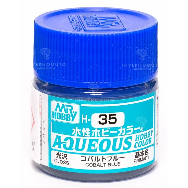 Acquista H-035 Mr Hobby Aqueous: Cobalt Blue/Blu