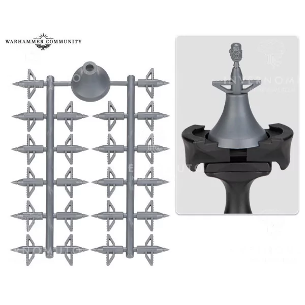Citadel Sub-Assembly Holder | Games Workshop | Pennelli | 5011921170555