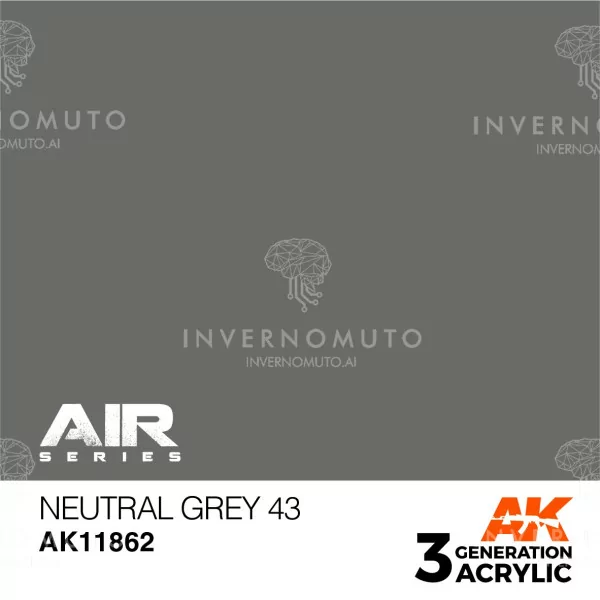 Buy AK11.862 | AK 3rd Gen AIR: Neutral Grey 43