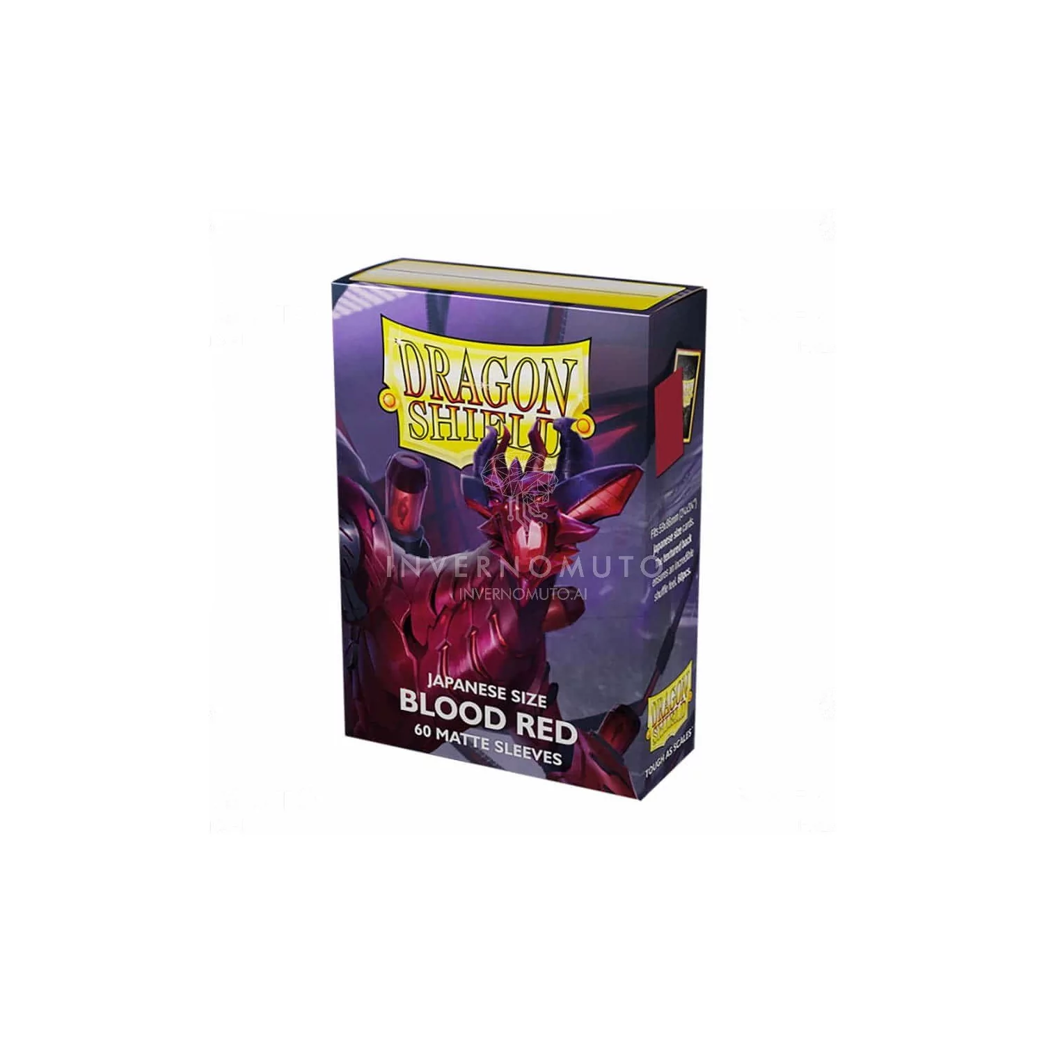Dragon Shield: Mini Japanese | 60 | Blood Red|Dragon Shield 5,66 ...