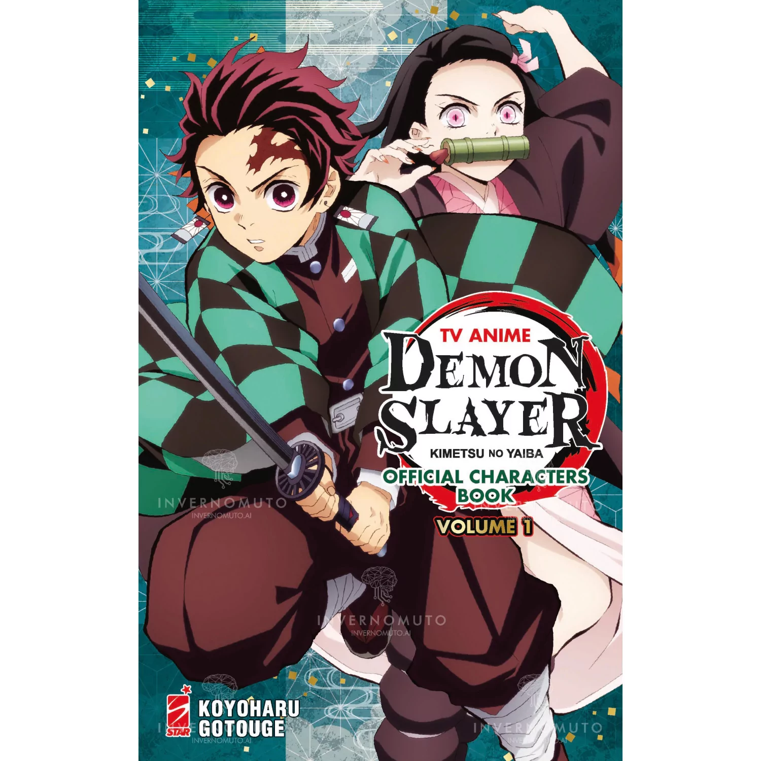 Tv Anime Demon Slayer Official Characters Book 1|Star Comics 6,56 ...