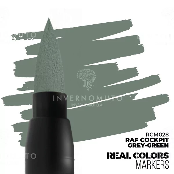 RCM028 | Real Colors Markers: Raf Cockpit Grey-Green
